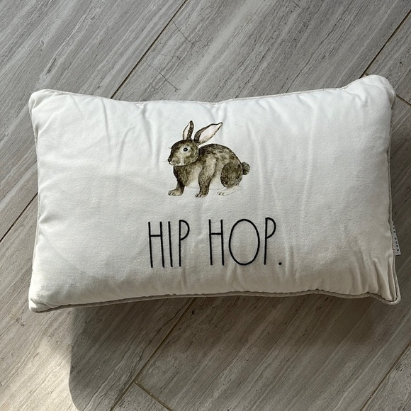 Rae Dunn | Holiday | Rae Dunn Easter Bunny Decorative Pillow | Poshmark